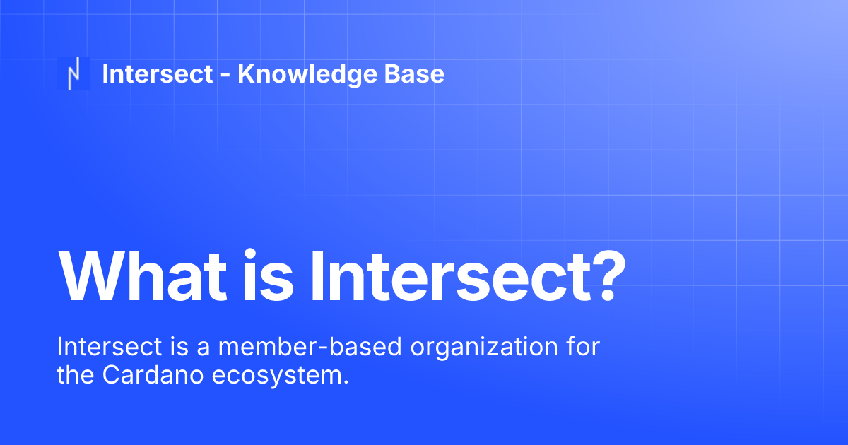 What is Intersect? | Intersect - Knowledge Base